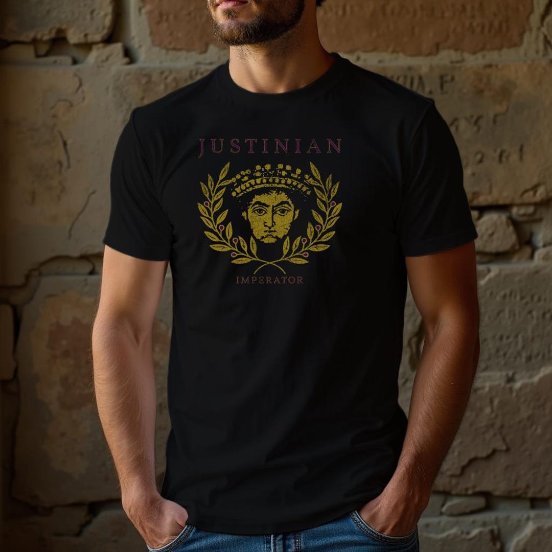 Emperor Justinian the Great Imperator Byzantine Empire Shirt ...