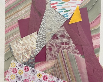 DIY Abstract Collage Kit - Etsy