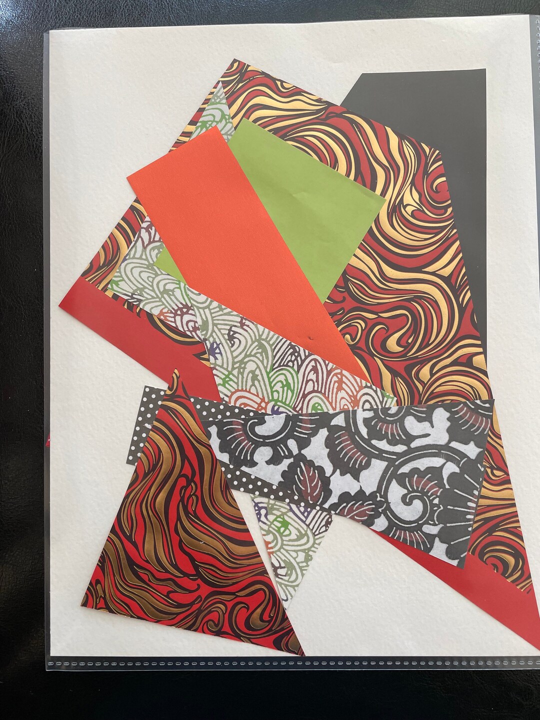 DIY Abstract Collage Kit - Etsy