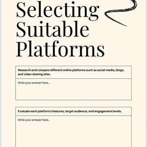 Content Creator Roadmap - Etsy