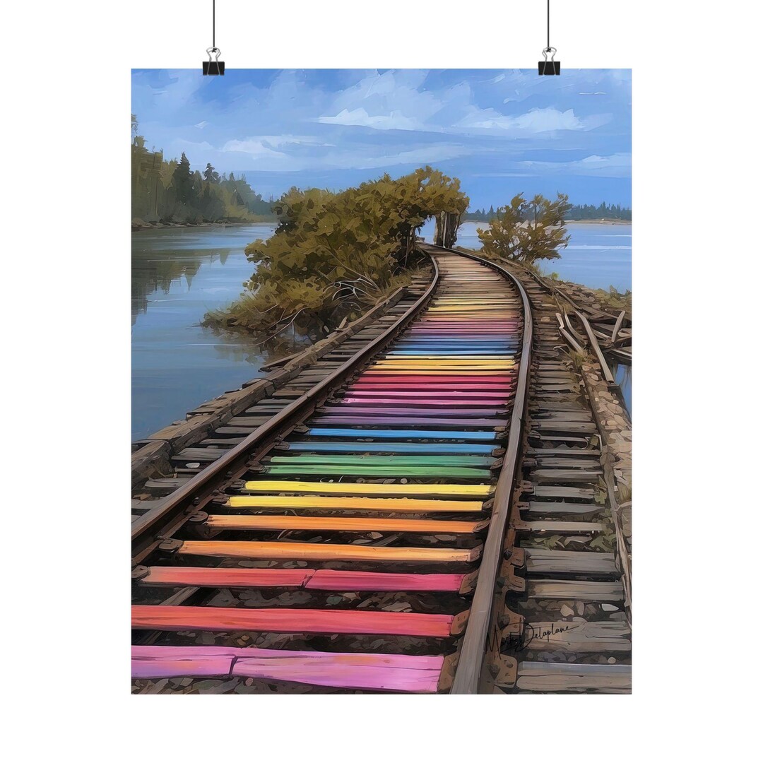 Olympia Washington's Iconic Rainbow Railroad Quest Inspired Art ...