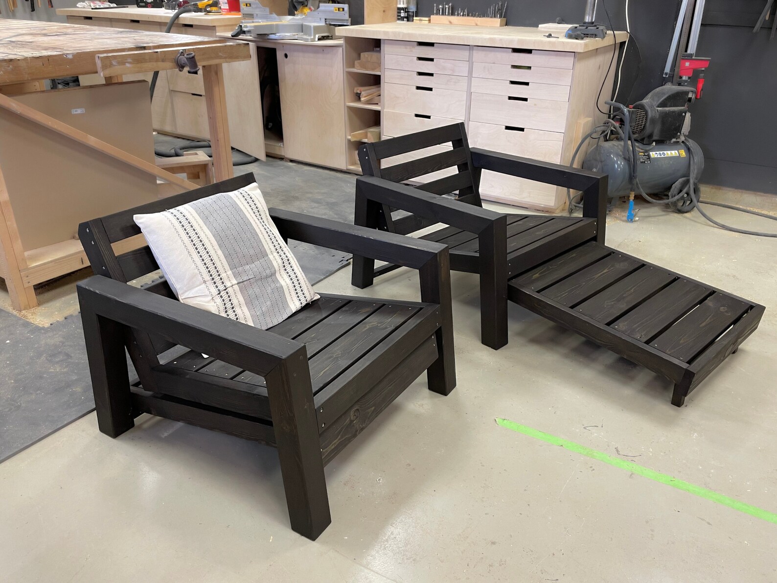 DIY Outdoor Lounge Chair Woodworking Plans (digital Download) - Etsy