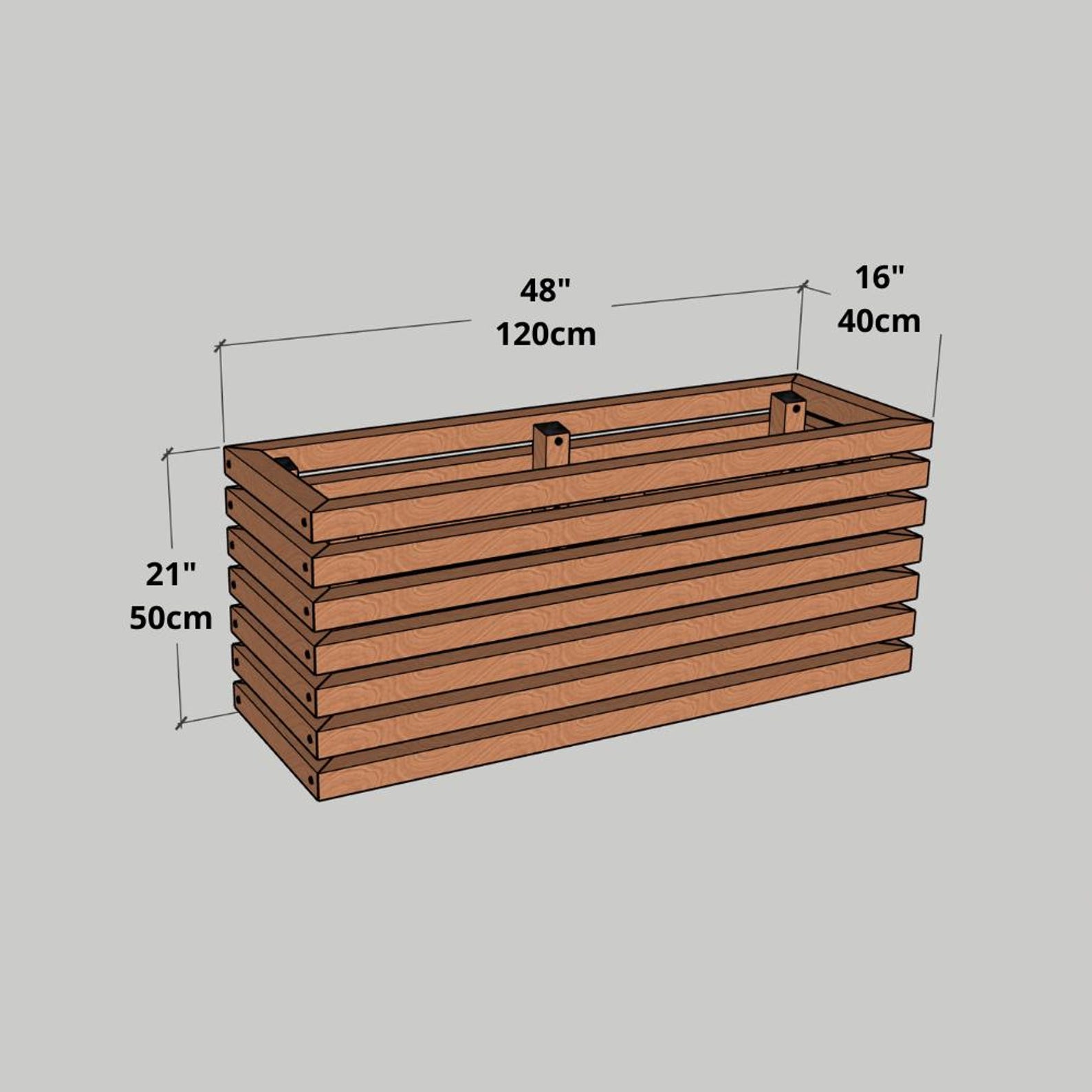 DIY Planter Box Plans Bundle: 3 Woodworking Projects (PDF Download) - Etsy