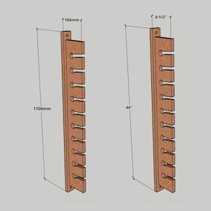 DIY Hat Rack Woodworking Plans (digital Download) - Etsy