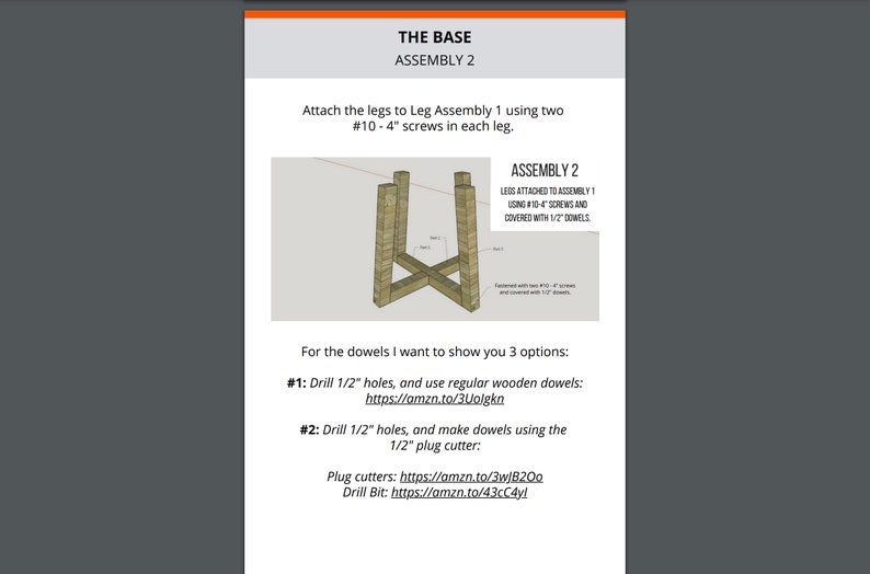 Round Dining Table Build Plans: DIY Woodworking (PDF Download) - Etsy