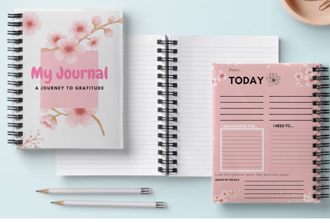 Cherry Blossom Journal - Etsy