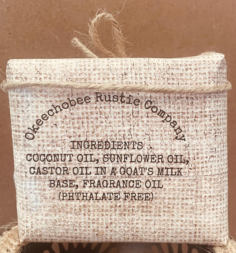 Okeechobee Rustic Company Okeechobee Mud Goat's Milk Soap 3 Ounce - Etsy