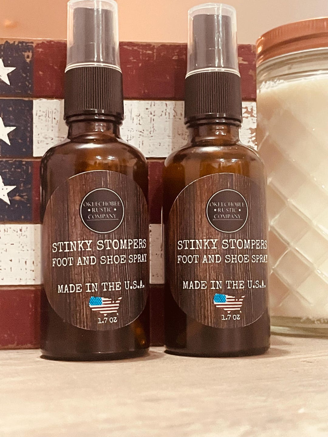 Okeechobee Rustic Company Stinky Stomper All Natural Foot and Shoe ...