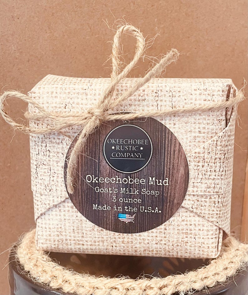 Okeechobee Rustic Company Okeechobee Mud Goat's Milk Soap 3 Ounce - Etsy