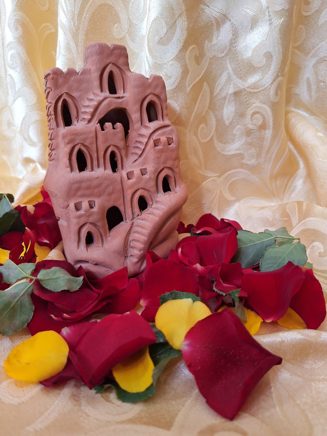 Enchanted Castle Decorative Pottery - Handcrafted Fairy Tale Pottery ...
