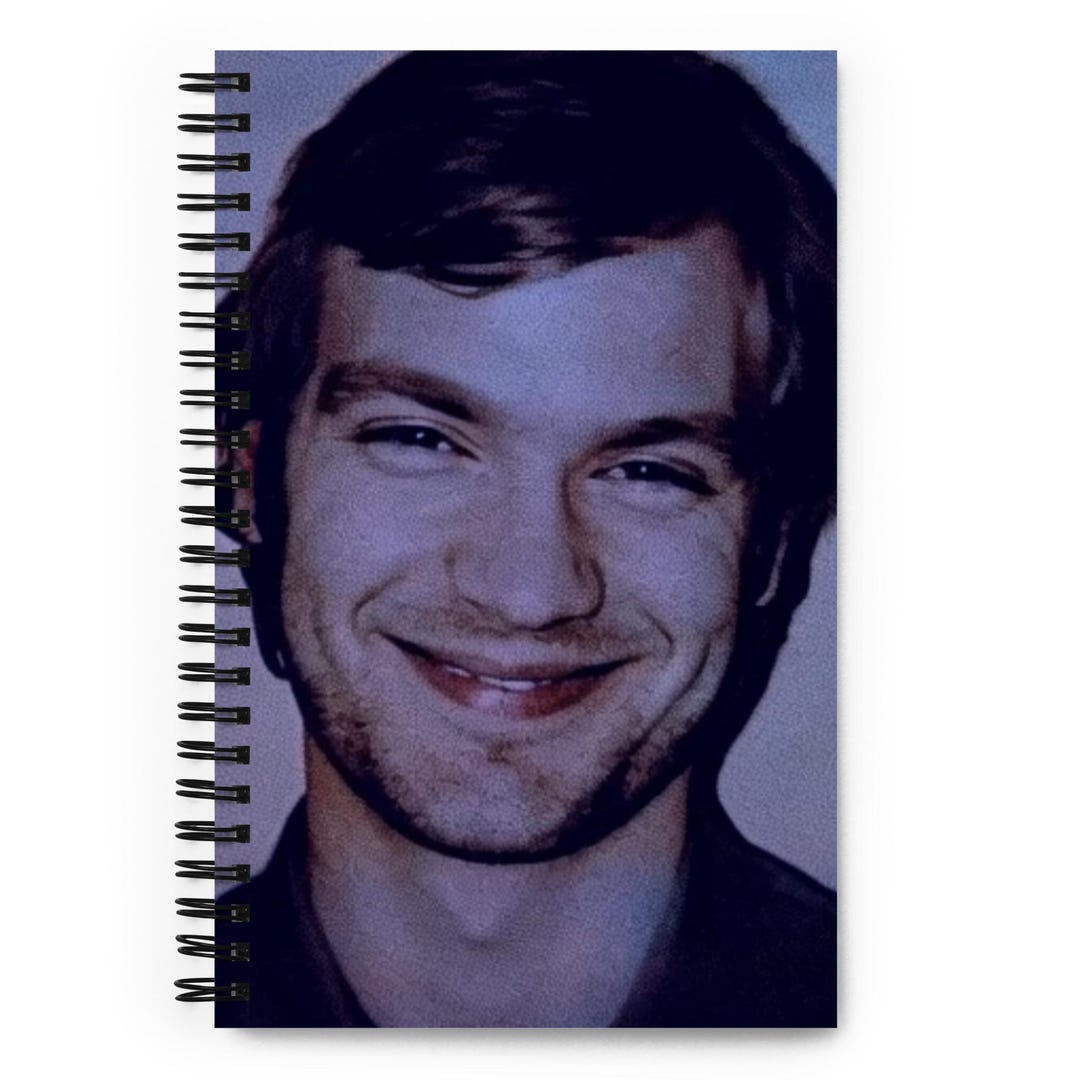 Smiley Jeffrey, Spiral Notebook - Etsy