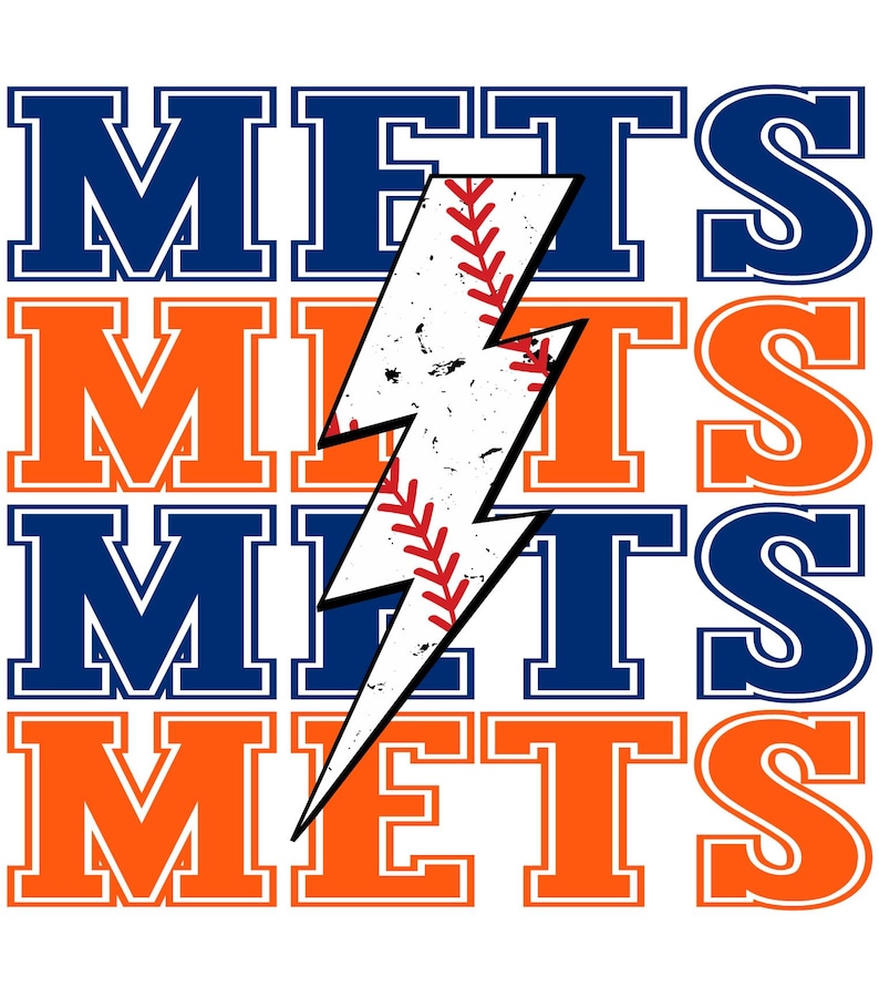 Mets Baseball 300 DPI PNG Digital File for Downloading. Perfect for ...