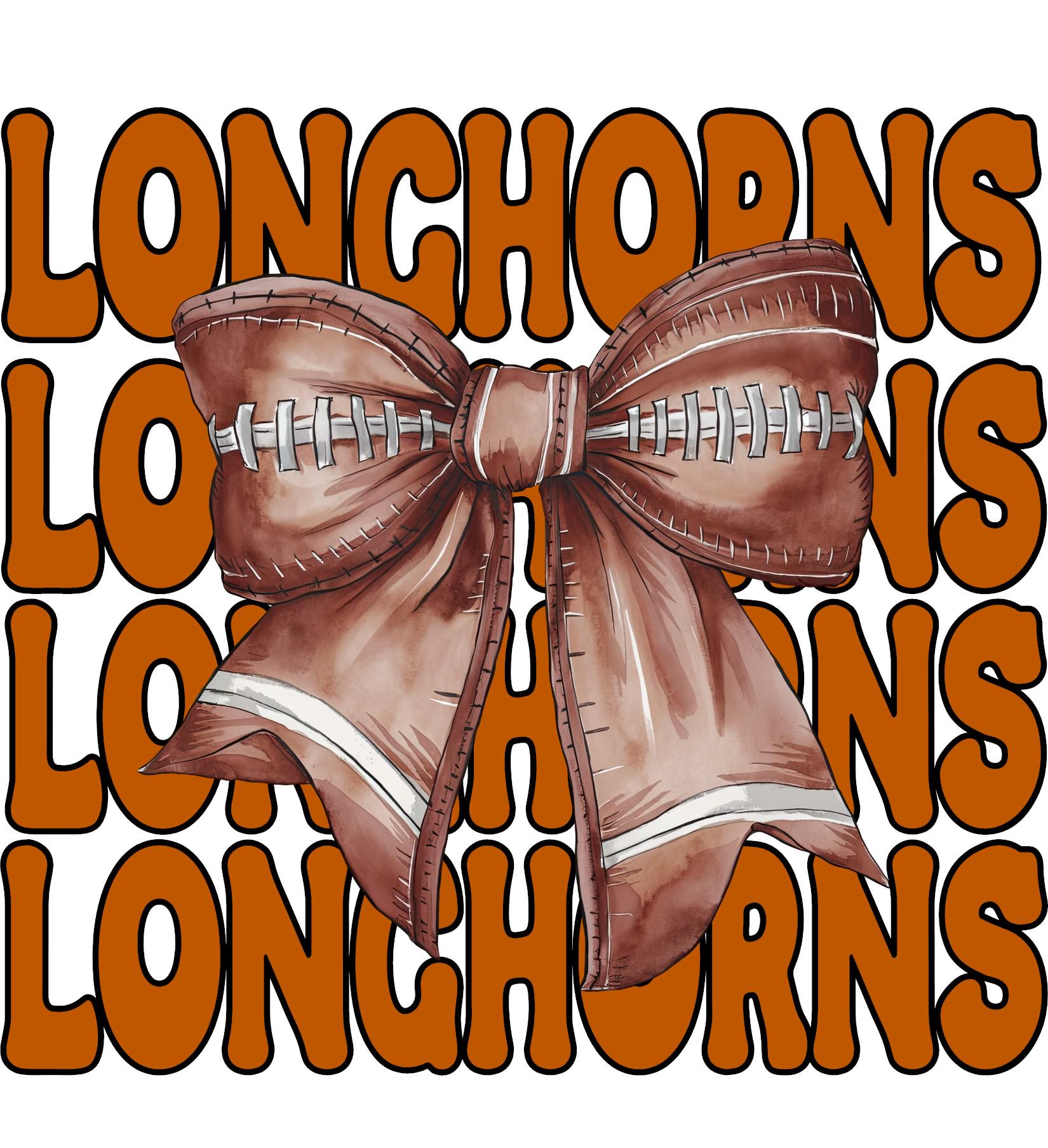 Longhorns Football 300 DPI PNG Digital File for Downloading. Perfect ...