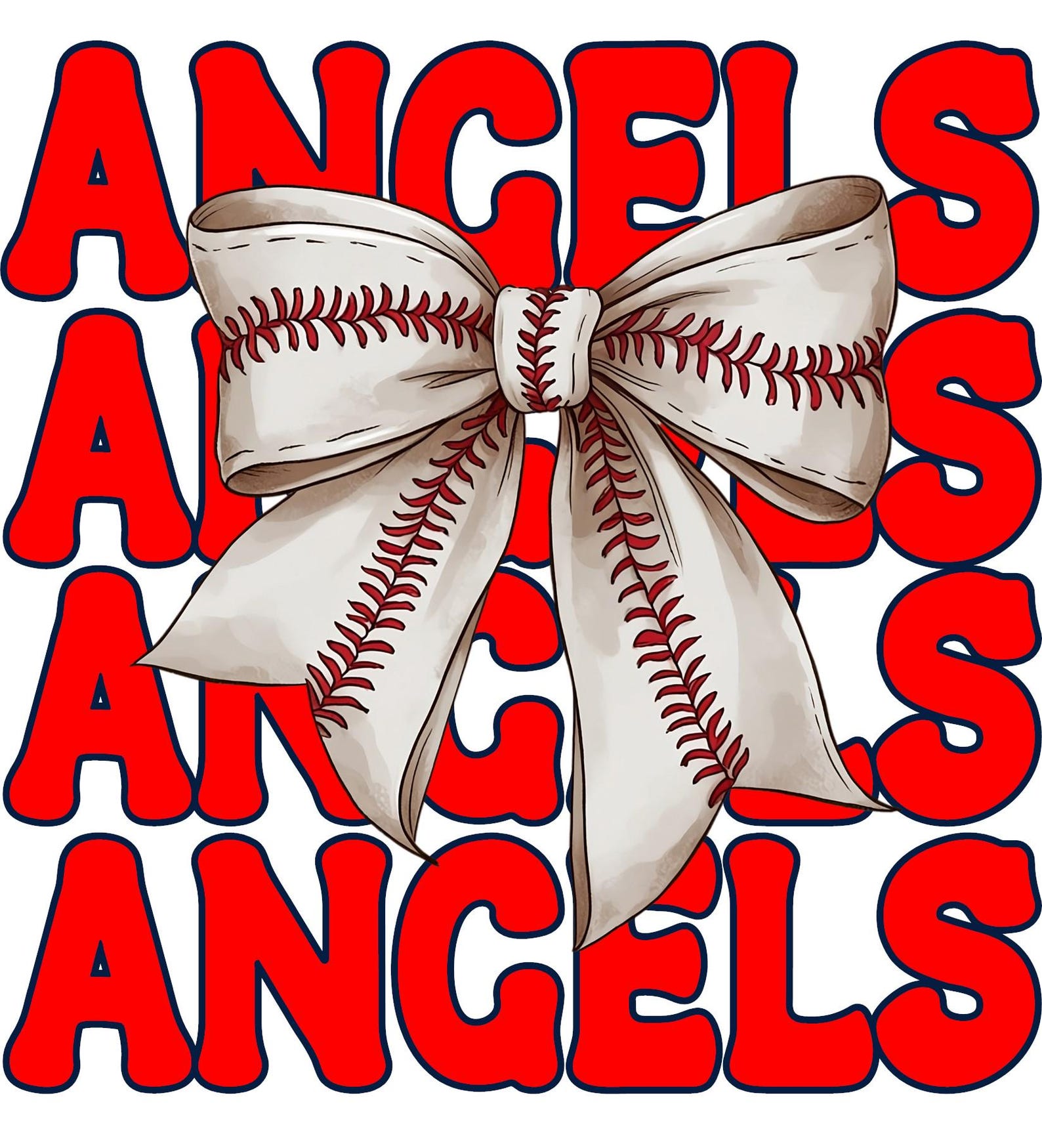 Angels Baseball 300 DPI PNG Digital File for Downloading. Perfect for ...