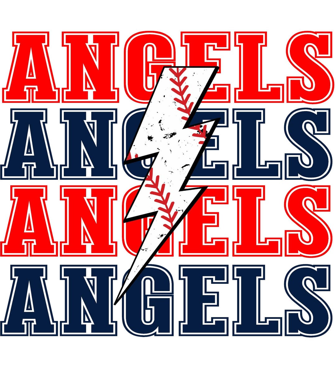 Angels Baseball 300 DPI PNG Digital File for Downloading. Perfect for ...