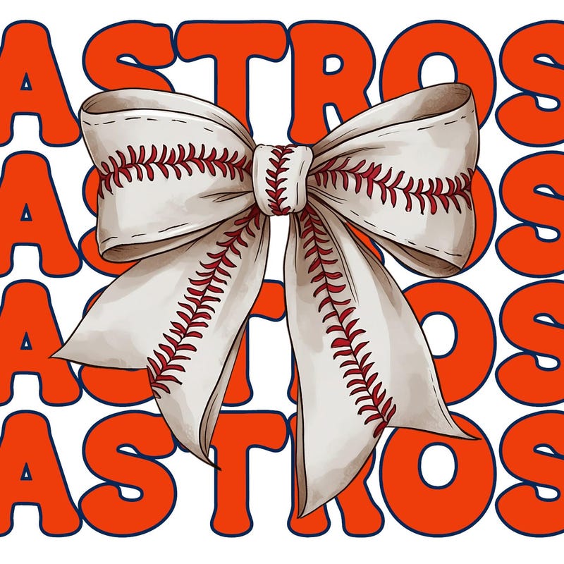 Astros Svg - Etsy