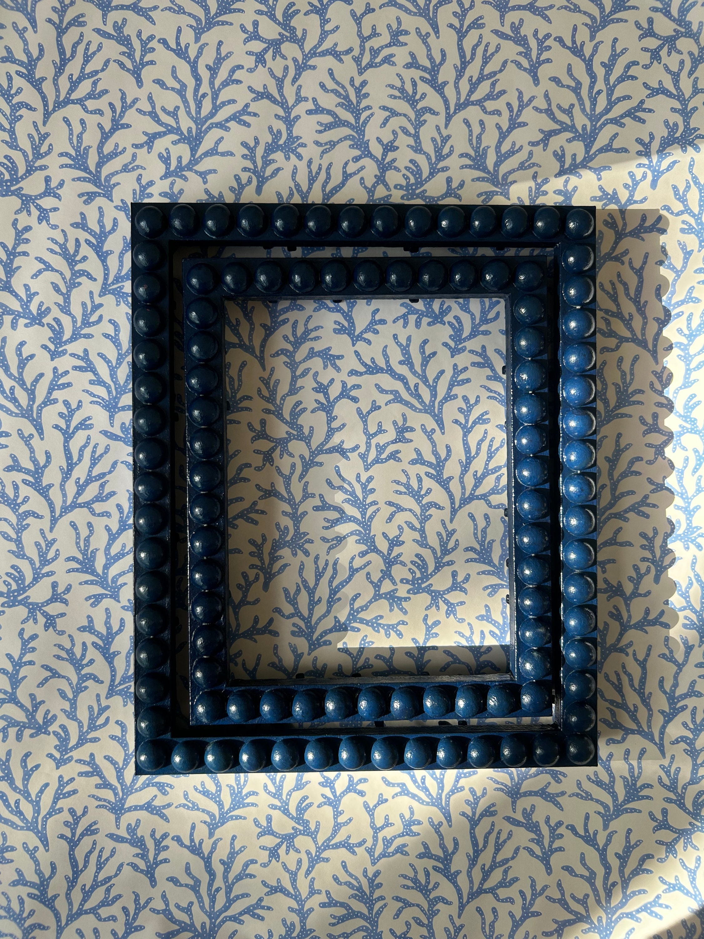 Blue Hand Painted Bobbin Frame - Etsy