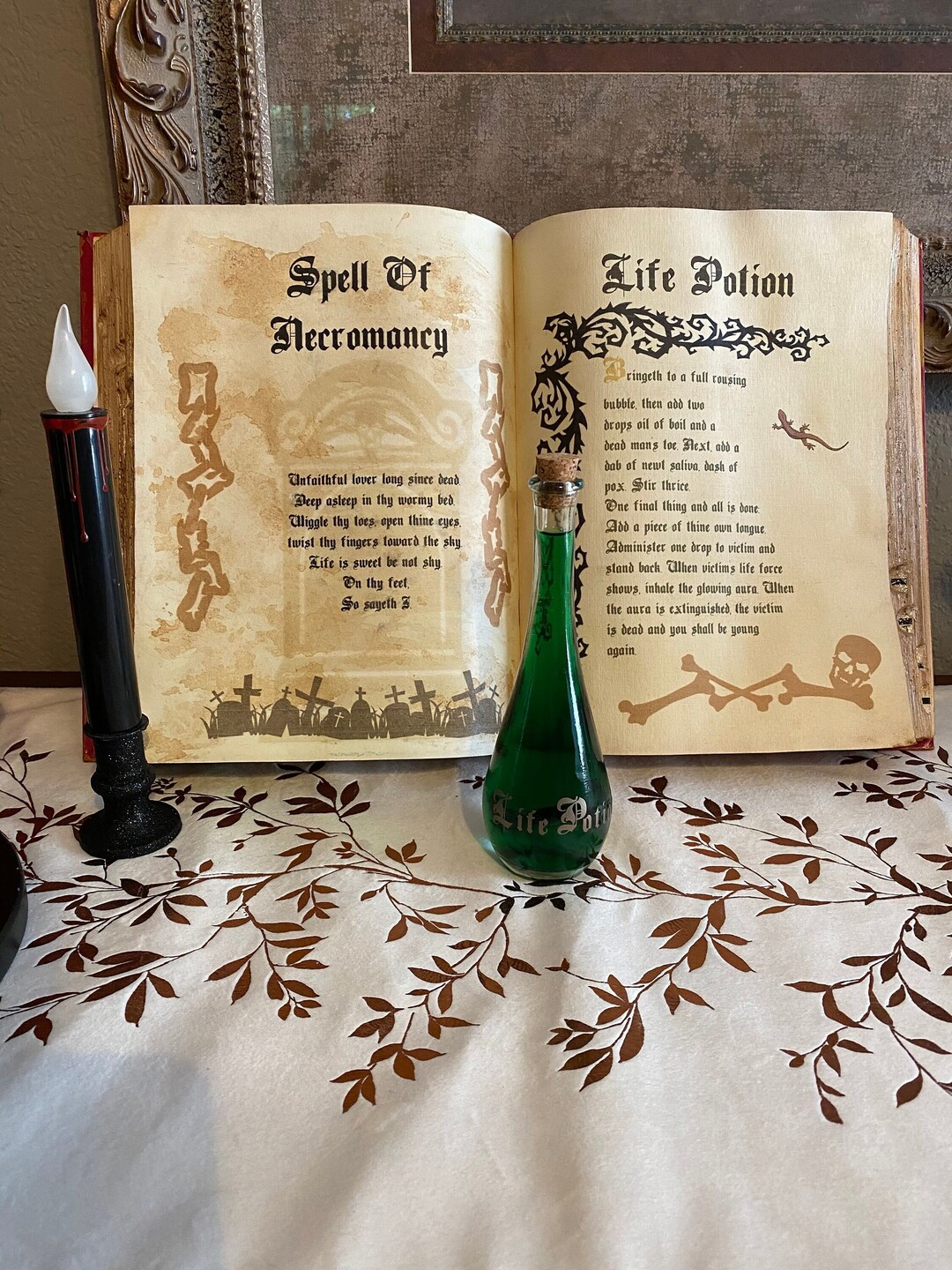 Hocus Pocus Inspired Spell Book Pages - Etsy
