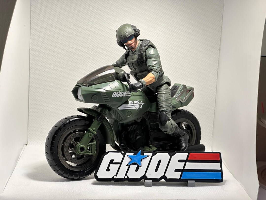GI Joe 3D Logo Display. Display Stand. - Etsy