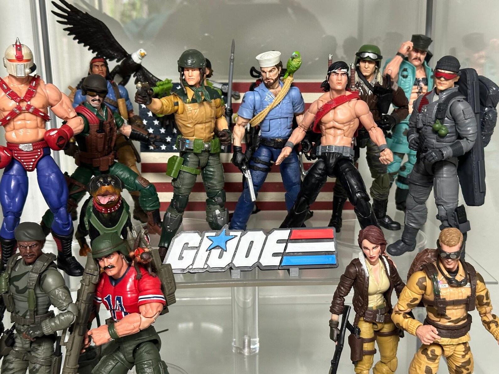 GI Joe 3D Logo Display. Display Stand. - Etsy