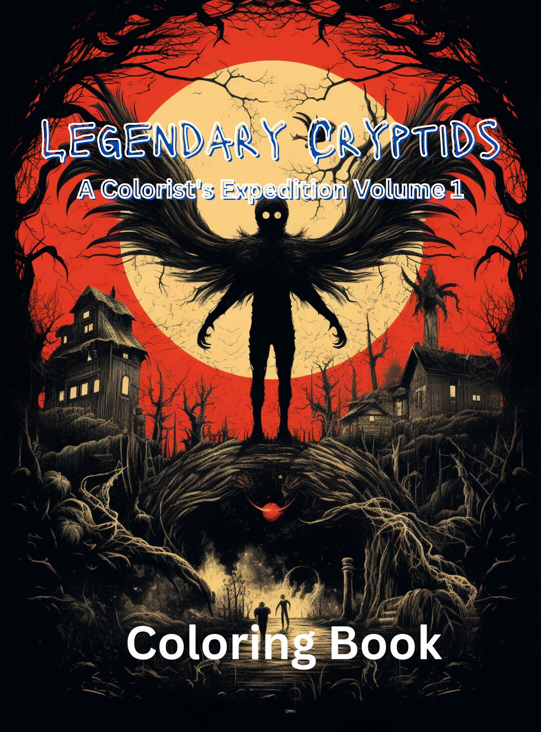 Legendary Cryptids: A Colorist's Expedition Vol1 - Etsy
