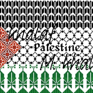 Palestinian Flag Cross Stitch Pattern - Etsy