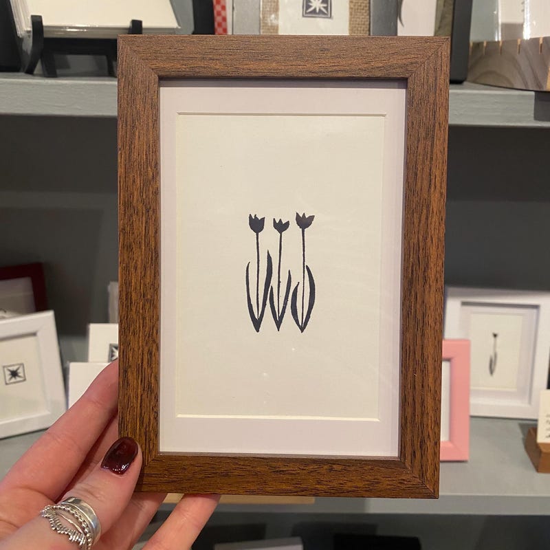 5.5 X 3.5 Wood Frame - Etsy