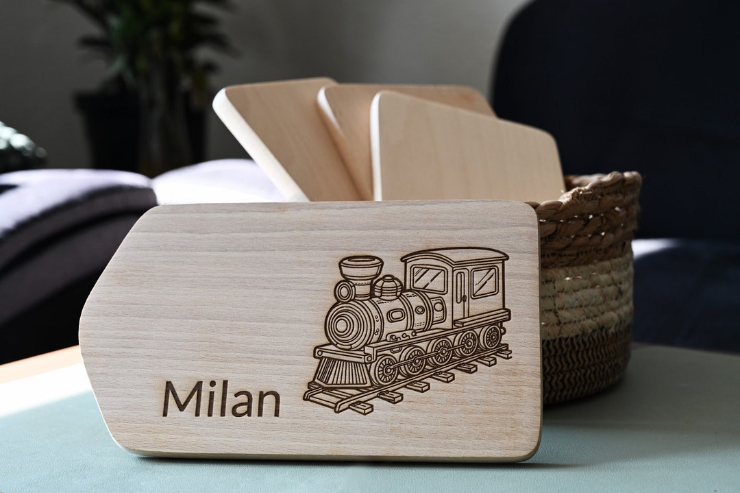 Personalized Wooden Breakfast Board – Custom Engraved With Your Text or ...