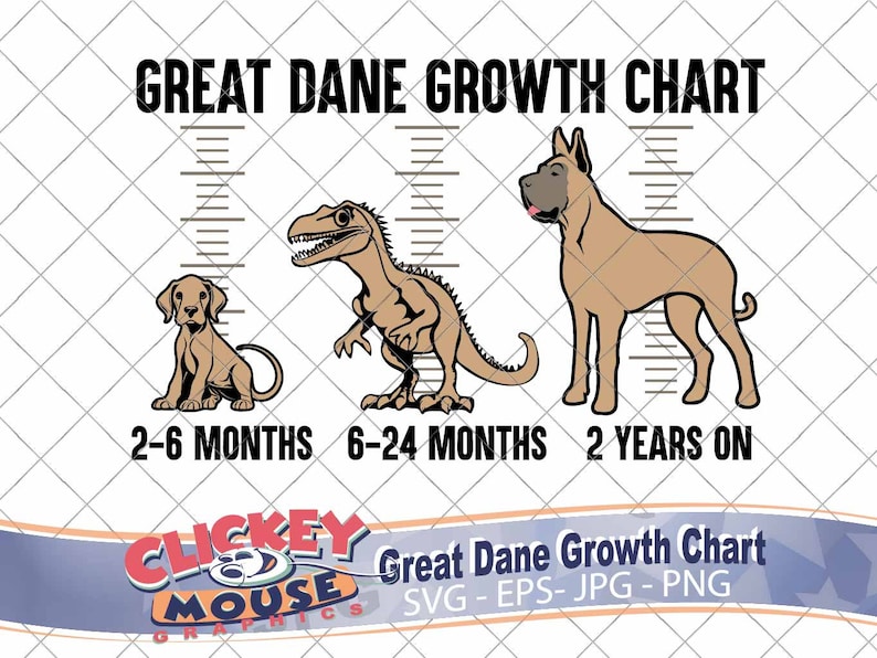 Great Dane Growth Chart - Etsy
