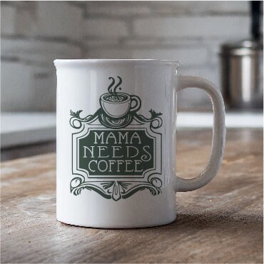 Morning Coffee Set 1 Graphics Svg-png-eps-jpg - Etsy