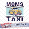 Mom's Taxi SVG, PNG, PDF, Mom's Taxi Shirt Png, Mom's Taxi Life, Mom's ...