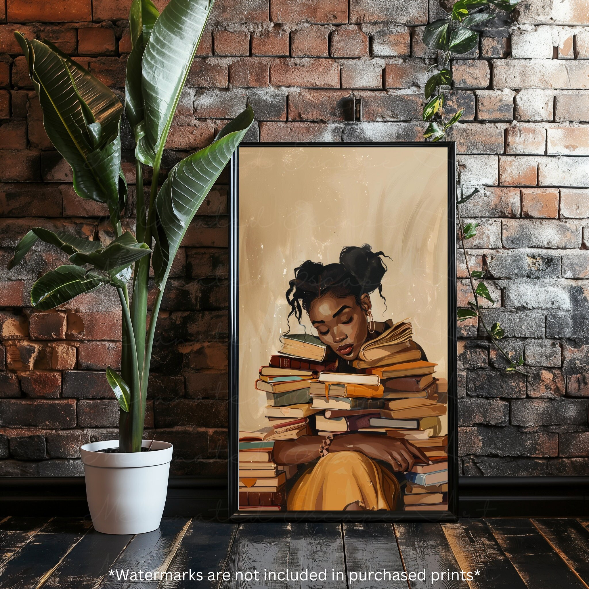 Black Women Reading Art