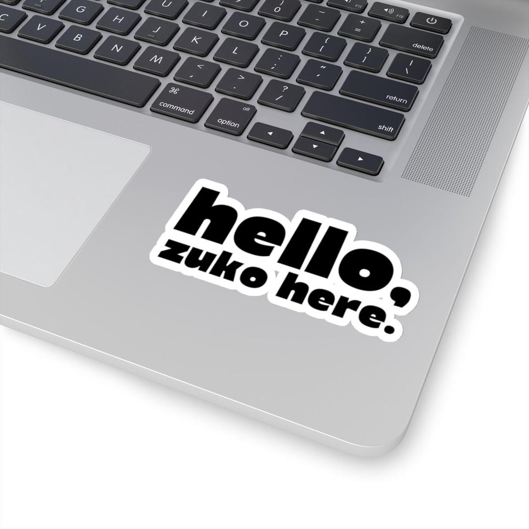 Zuko Here Sticker - Etsy