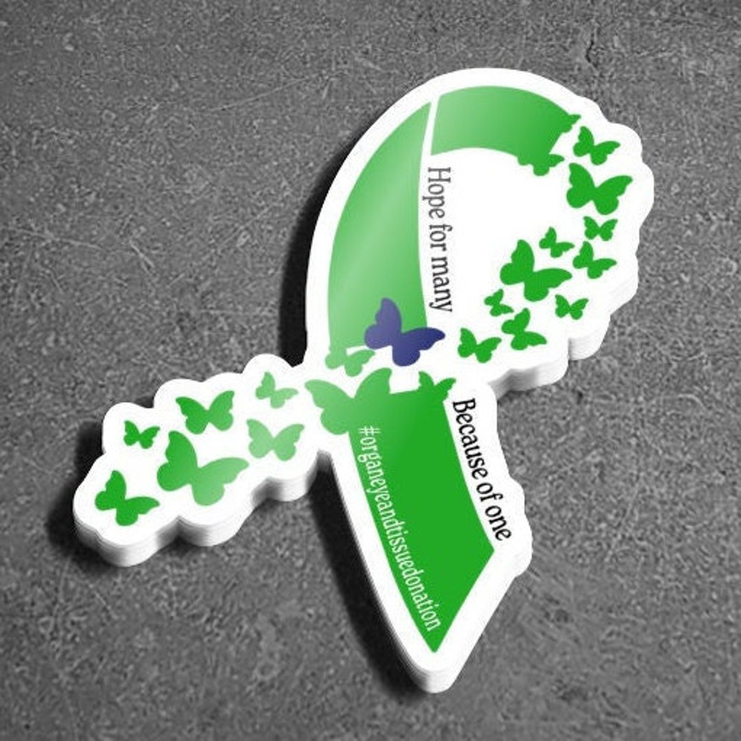 Organ Donation Awareness Sticker - Etsy