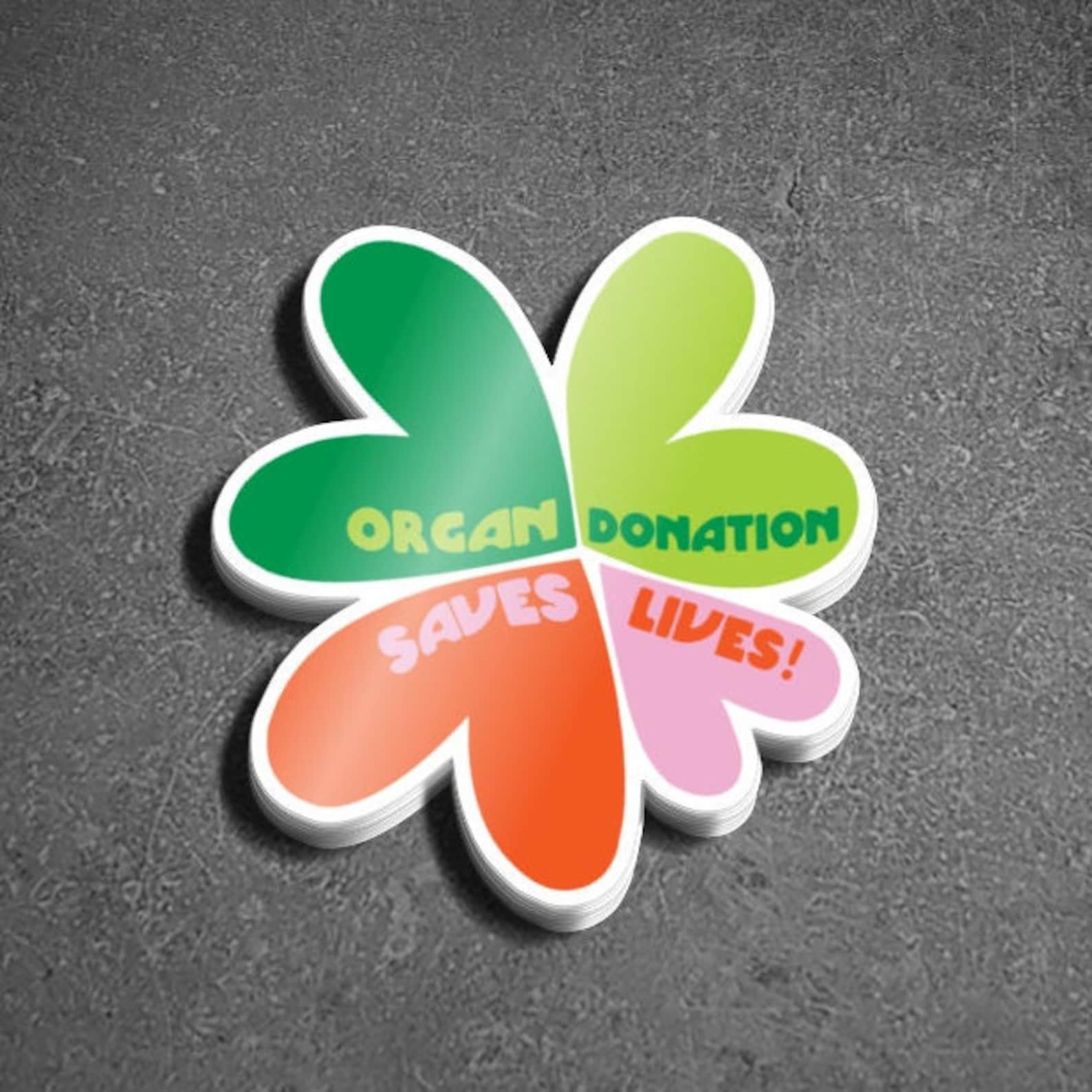 Organ Donation Saves Lives Sticker - Etsy