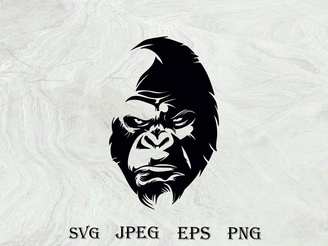 King Kong Svg Png Eps Dxf Jpg - Etsy