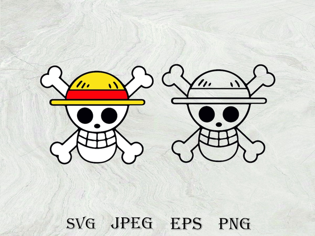 One Piece Logo Vector Graphic - Etsy