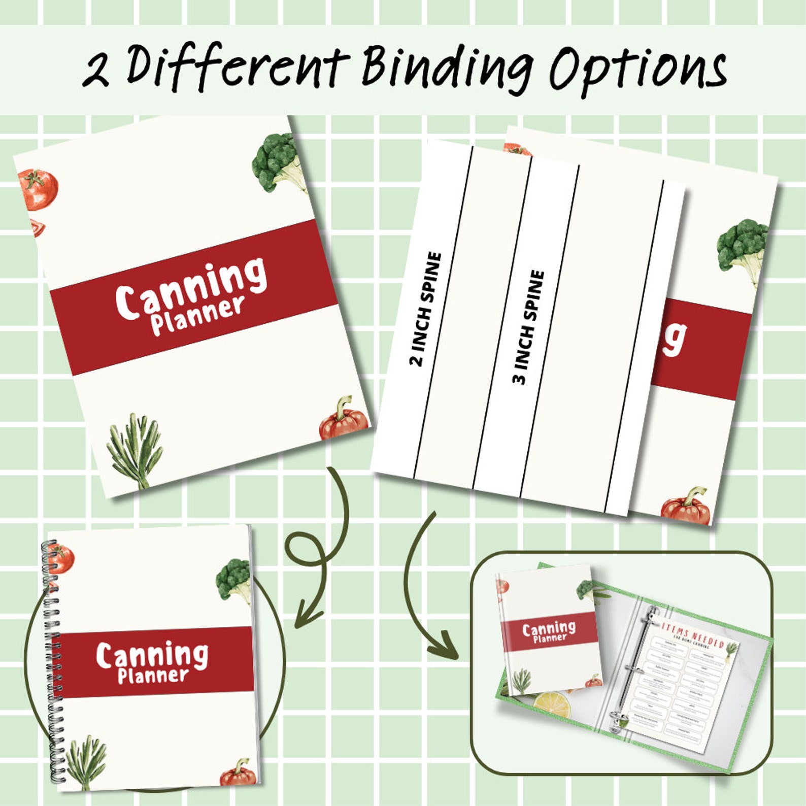 Canning Journal Printable, Canning Planner, Homestead Planner, Pantry ...