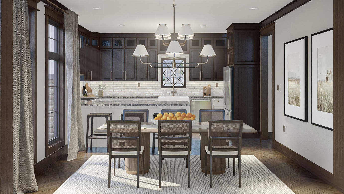 Kitchen Interior Designs, Kitchen 3D Rendering, 3D Architectural ...