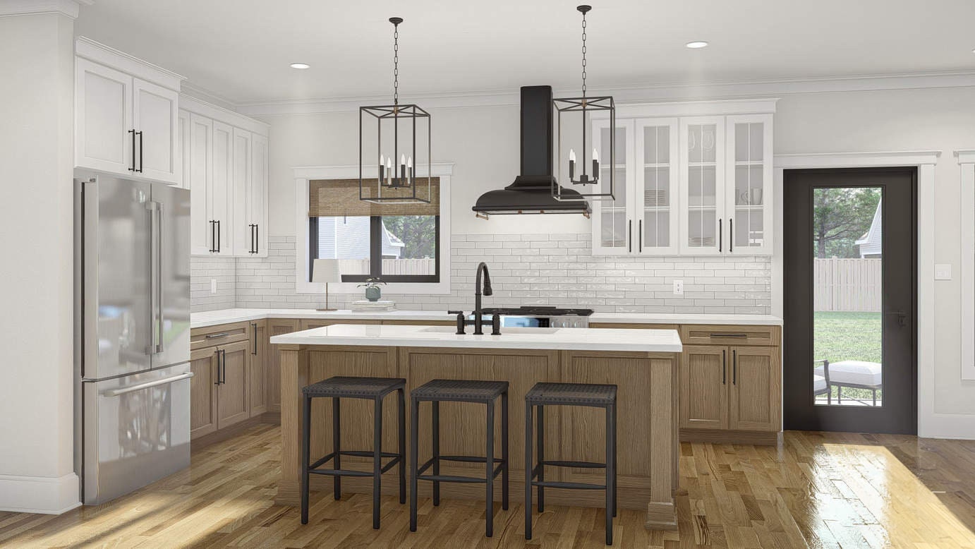 Kitchen Interior Design, Kitchen Renovation, Custom Kitchen Design, 3D ...