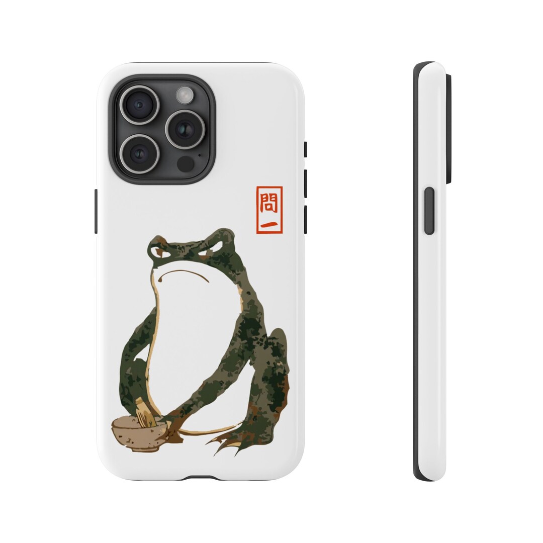 Beautiful Japanese Matsumoto Hoji Frog 2 Tough Phone Cases, iPhone Case ...
