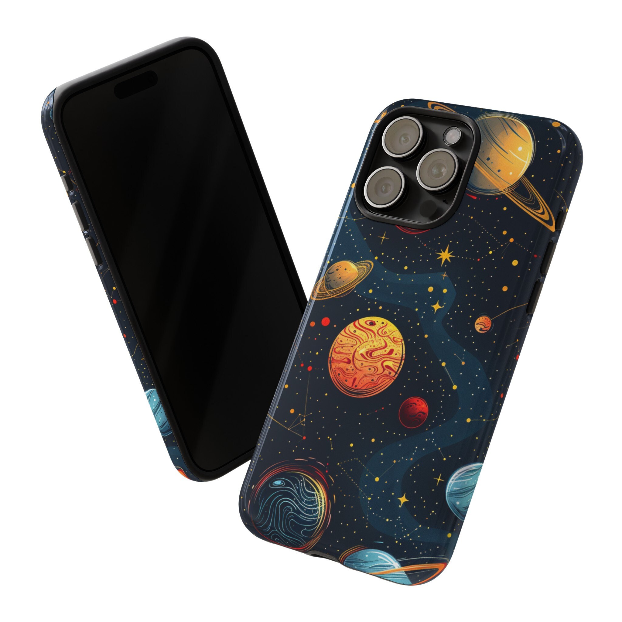 Stars Planets and Space Tough Phone Cases, Space Phone Case, Space ...