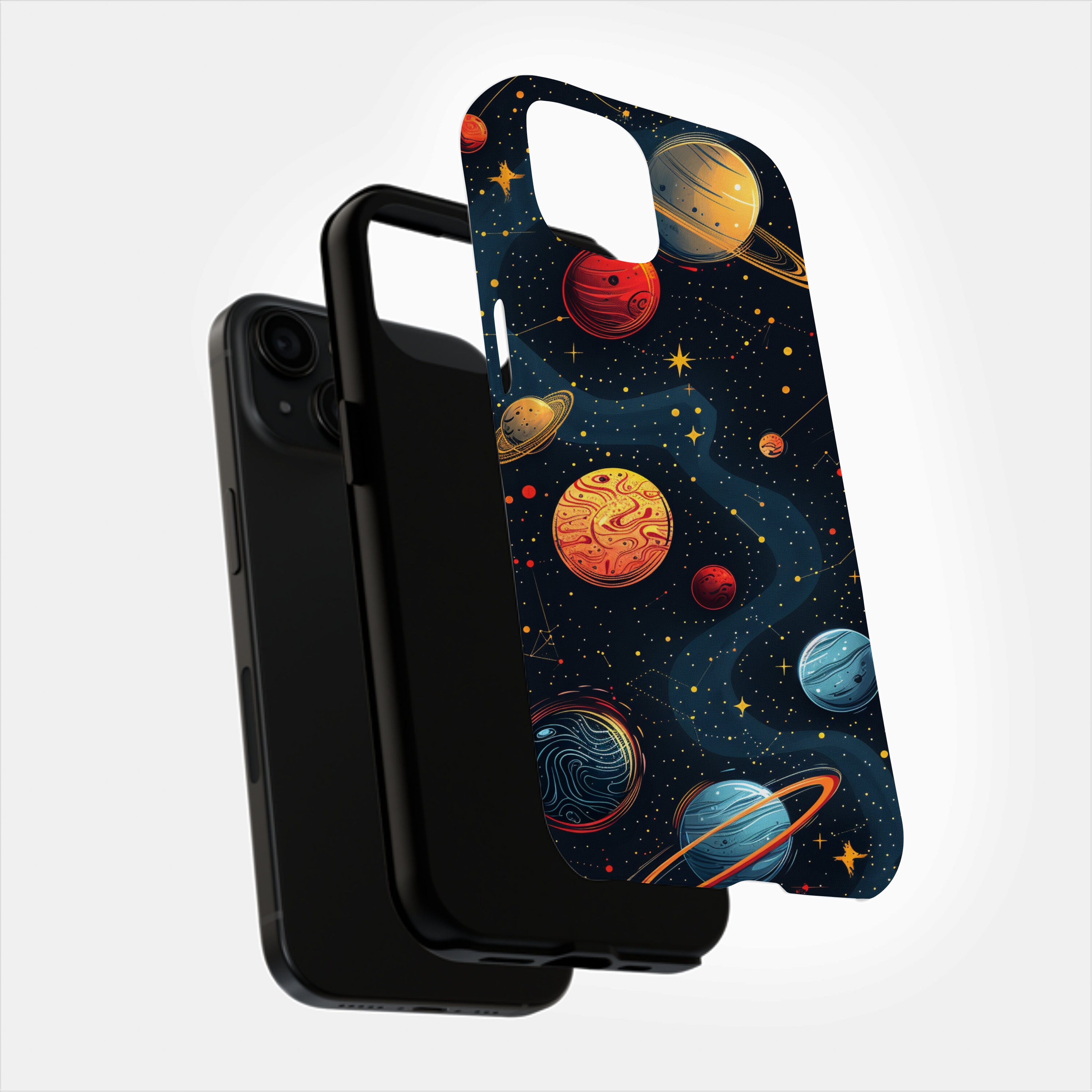 Stars Planets and Space Tough Phone Cases, Space Phone Case, Space ...
