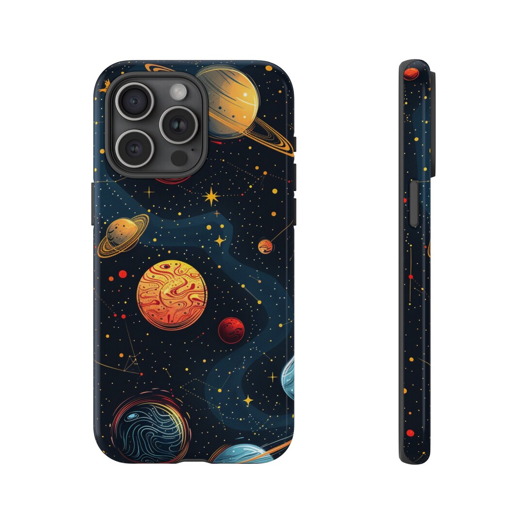 Stars Planets and Space Tough Phone Cases, Space Phone Case, Space ...
