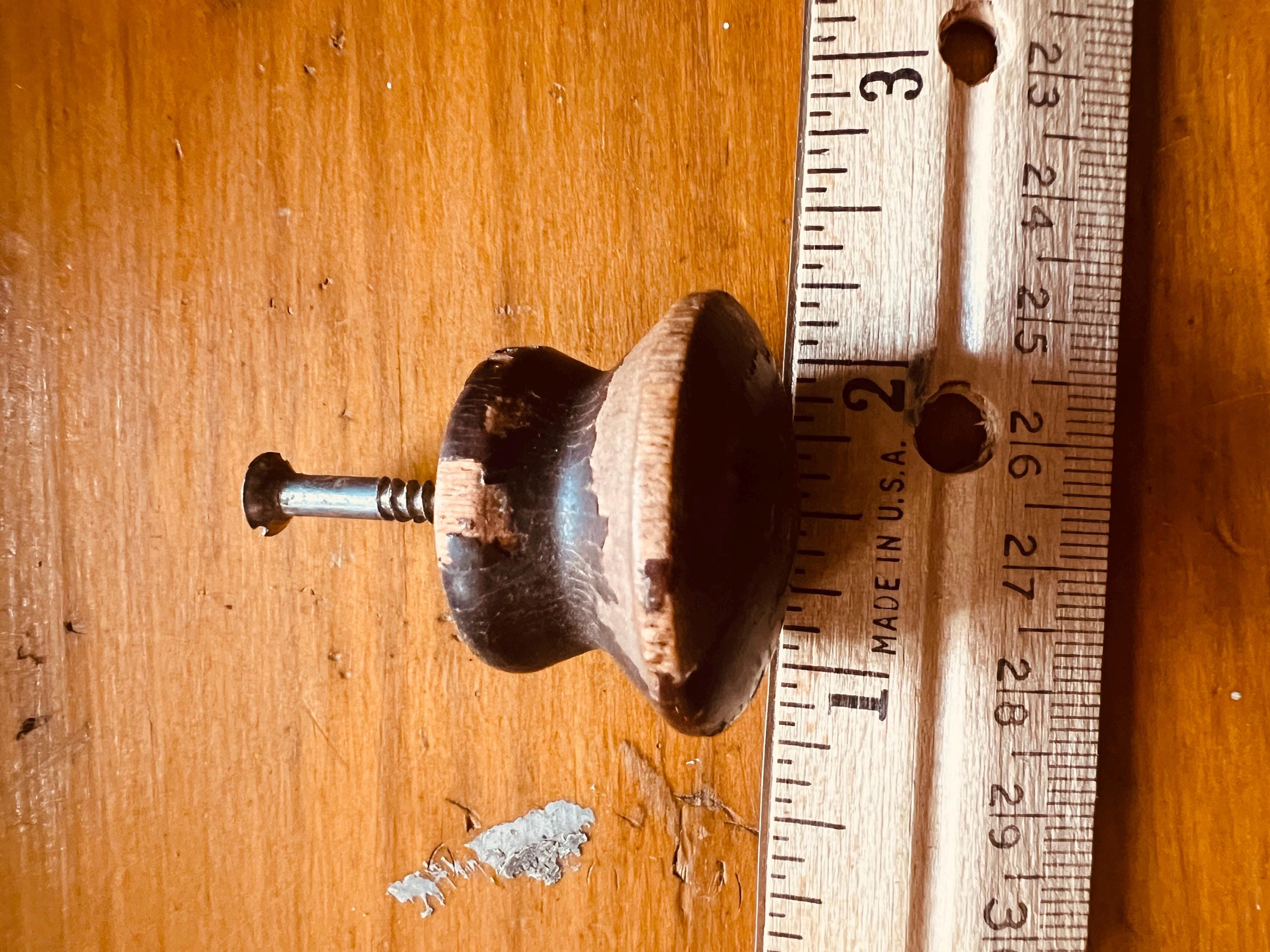 Vintage Wooden Knobs for Cabinets, Desks, Drawers and More. - Etsy