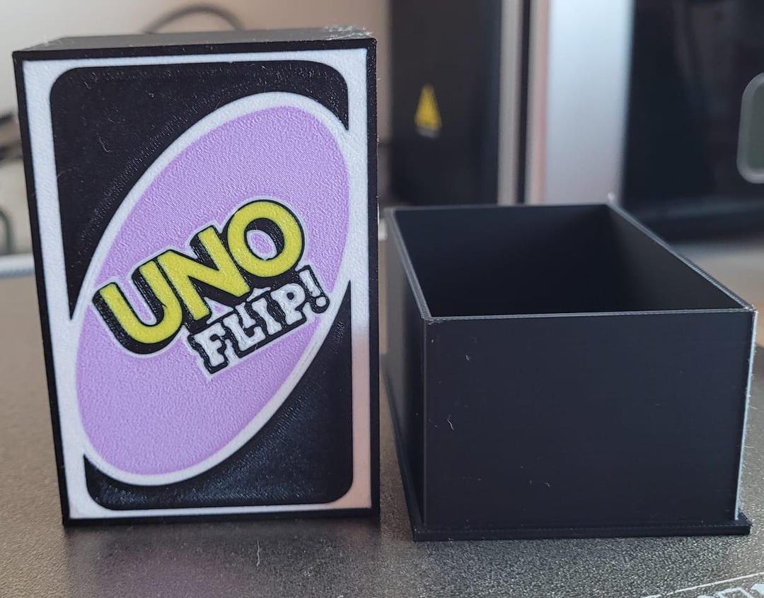 3D Printed Uno Flip Card Storage Solution Organised, Durable, and ...