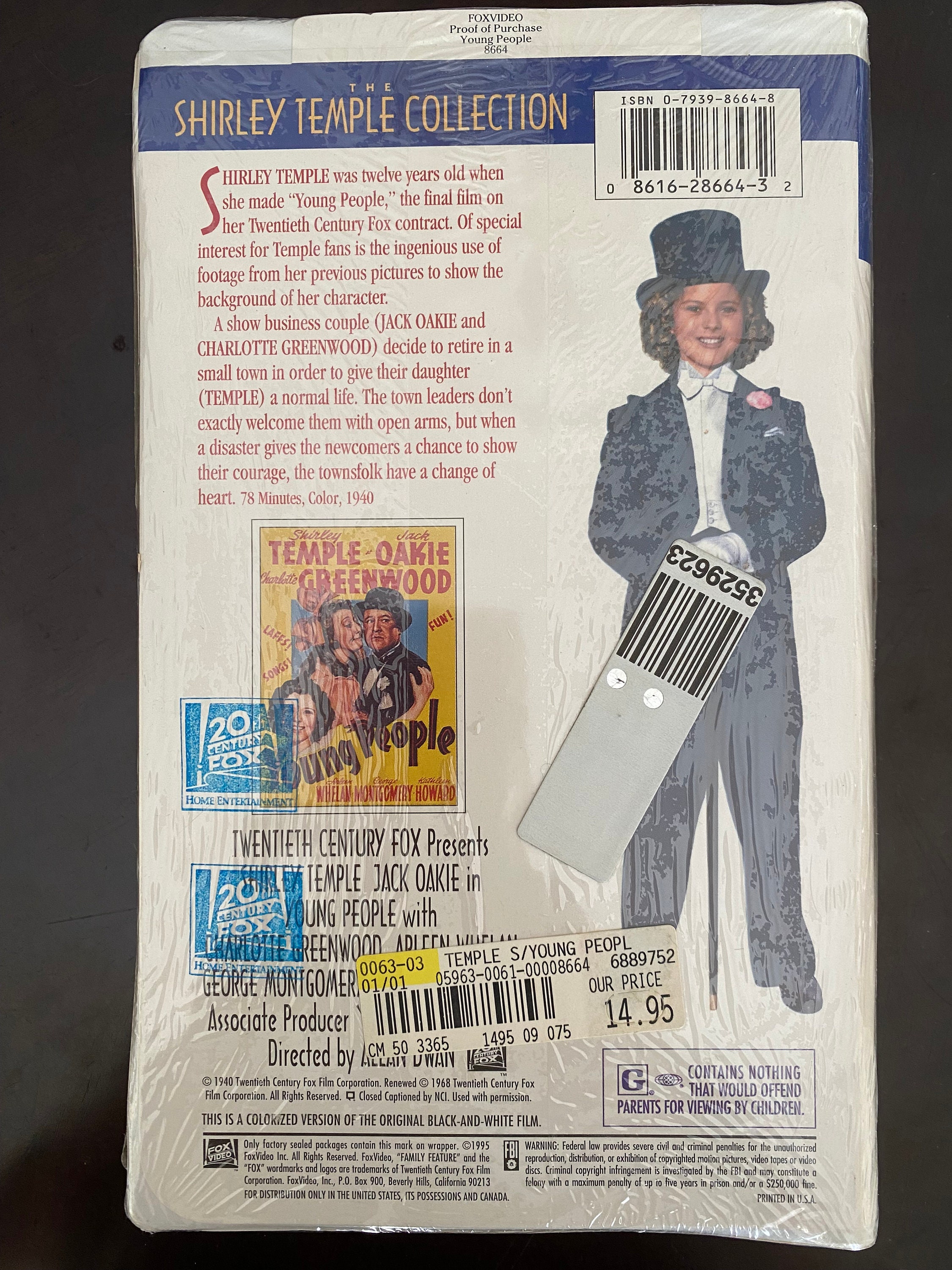 Shirley Temple VHS Sealed - Etsy