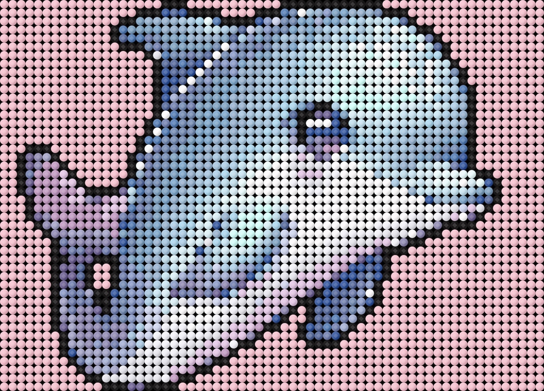 Pastel Dolphin - (download Only) Diamond Art Painting PDF DOWNLOAD ...