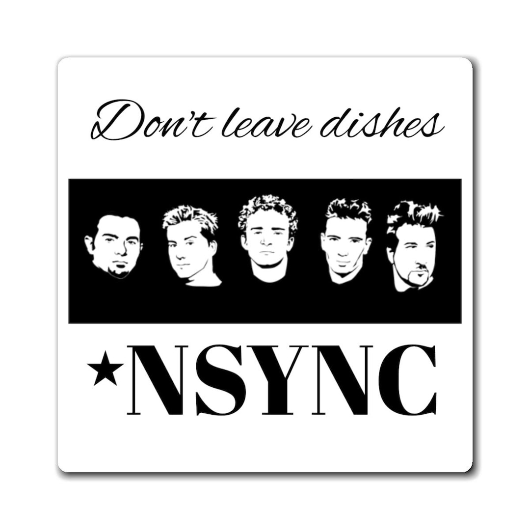 NSYNC Magnet, Retro Kitchen Decor, Fan Gift, Collectible Memorabilia ...
