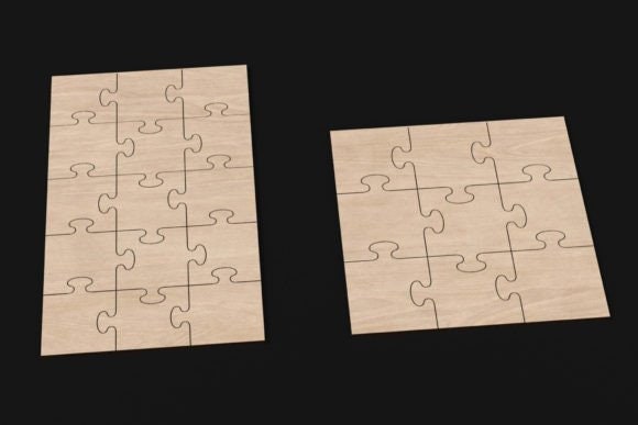 Laser Cut Jigsaw Puzzle Svg Files Jigsaw Puzzle Laser Cut Puzzle Laser Cutting Machine SVG Laser ...